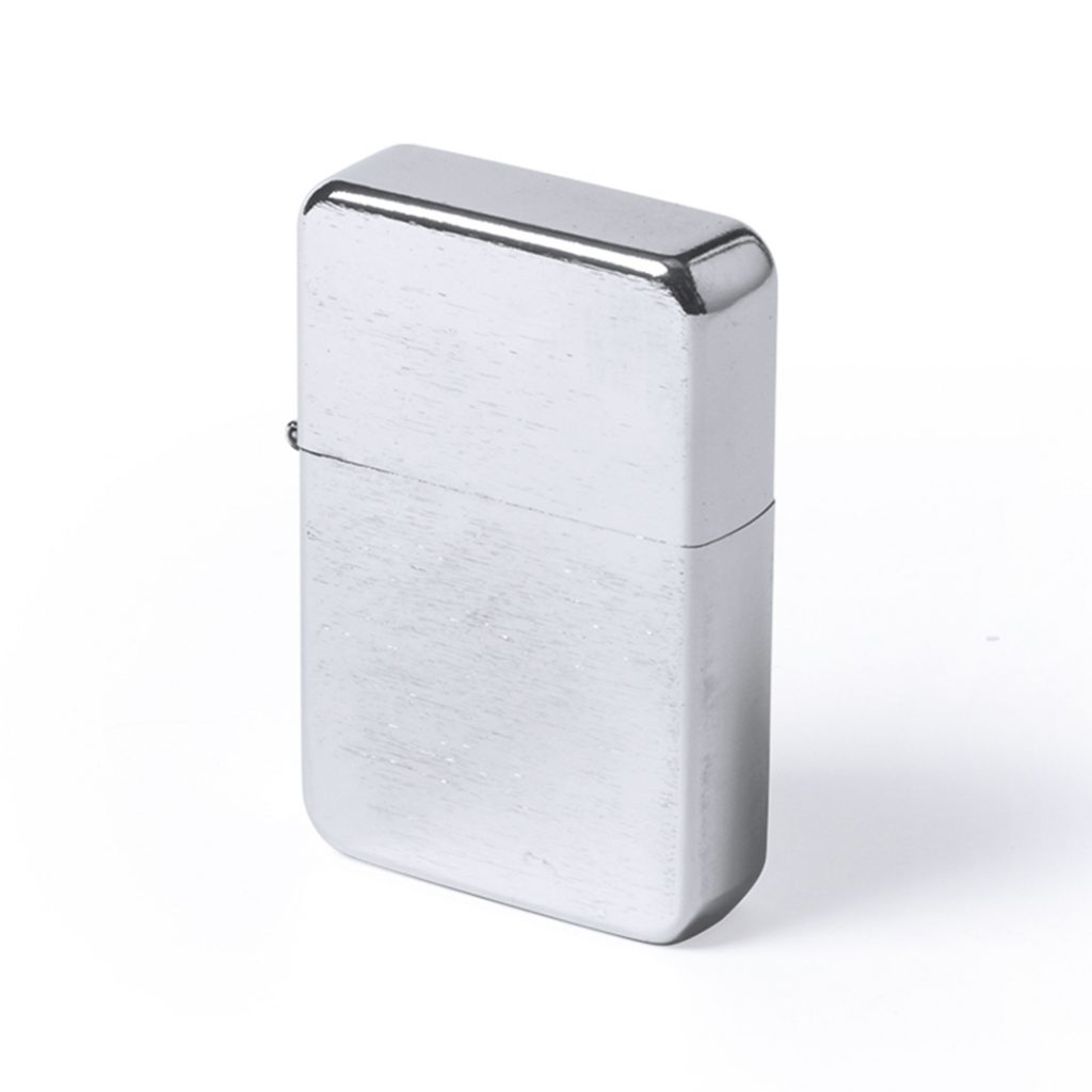 METALLIC LIGHTER WITH CHILD PROTECTION - Hercules