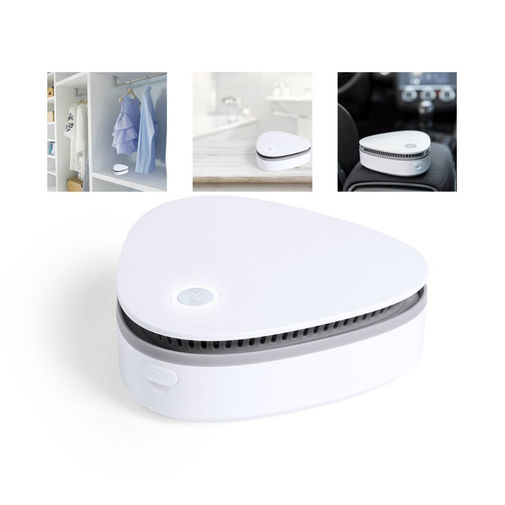 COMPACT OZONE GENERATOR WITH USB RECHARGE – WHITE FINISH | 1800MAH ...