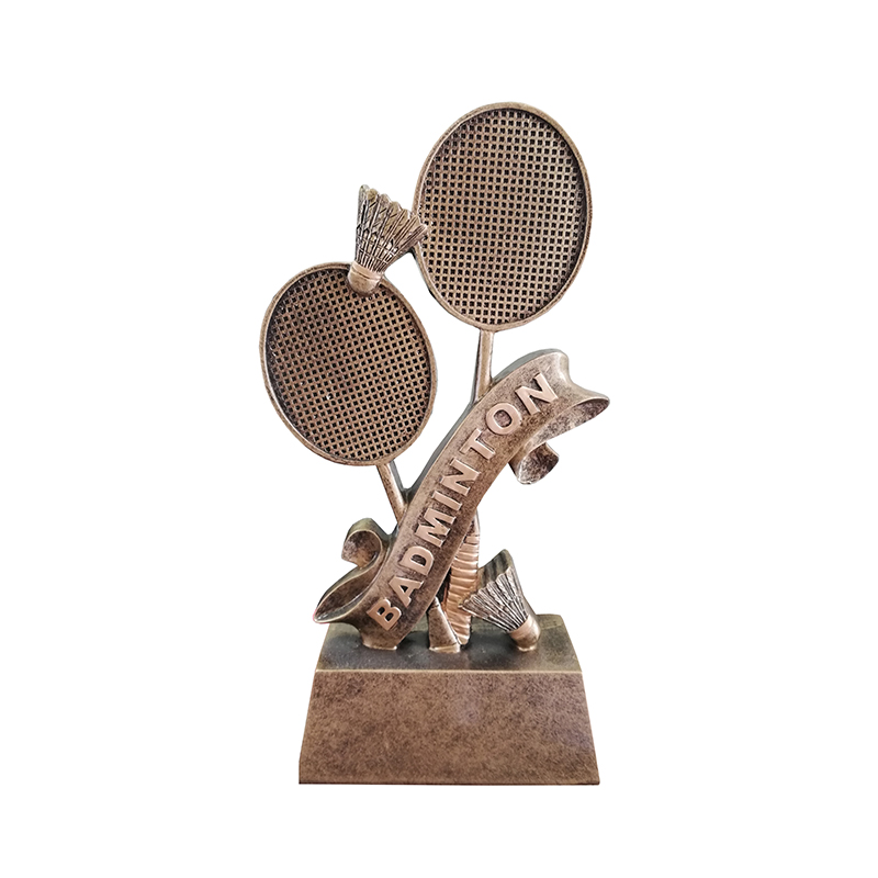 BADMINTON FIGURE TROPHY 18.5CM - Hercules