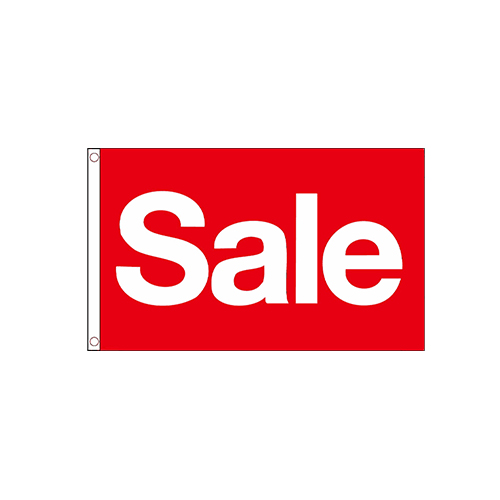SALE FLAG 150X90CM - Hercules