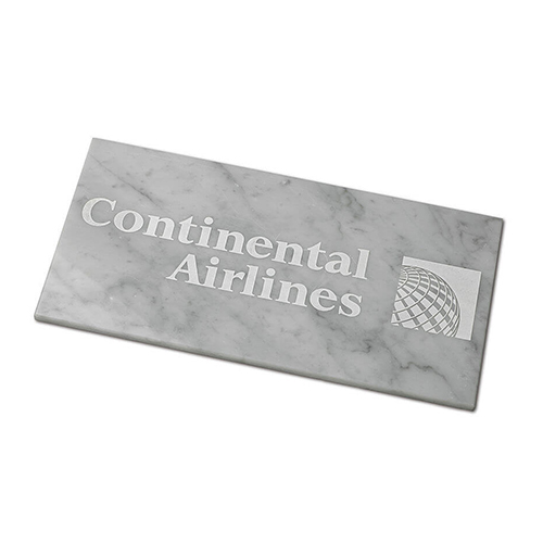 ENGRAVED MARBLE PLAQUE 60X40CM – CUSTOM LASER ENGRAVED STONE - Hercules