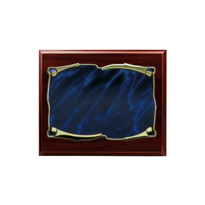 DELUXE WOODEN PLAQUE – LARGE CUSTOM AWARD DISPLAY (30.5CM X 28.5CM ...