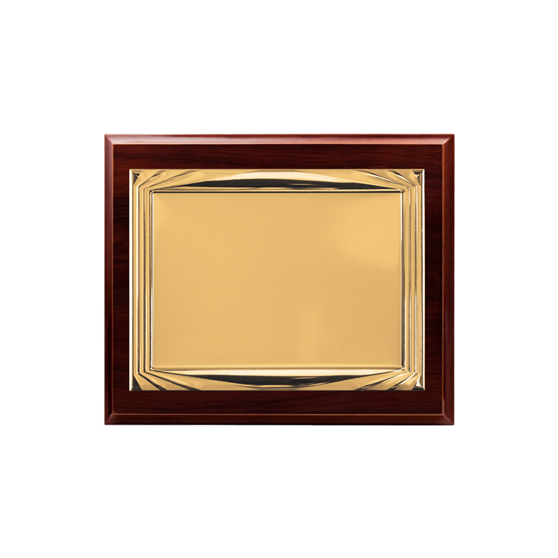DELUXE WOODEN PLAQUE – LARGE CUSTOM RECOGNITION AWARD (30.5CM X 28.5CM ...
