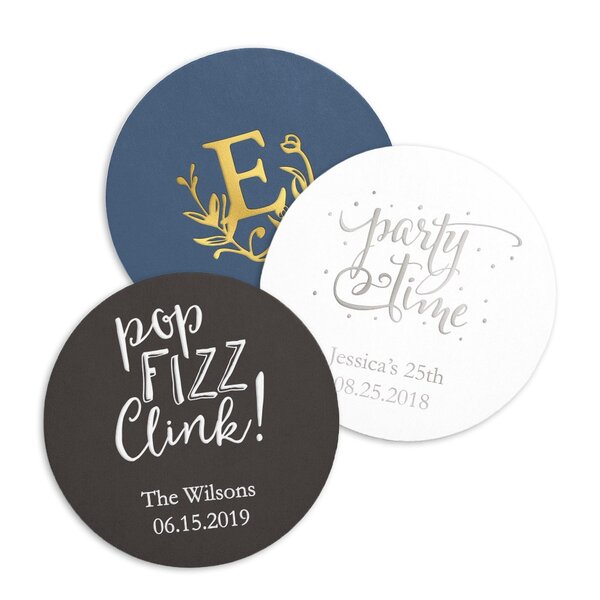 THIN PAPER COASTERS (PACK OF 250) - Hercules