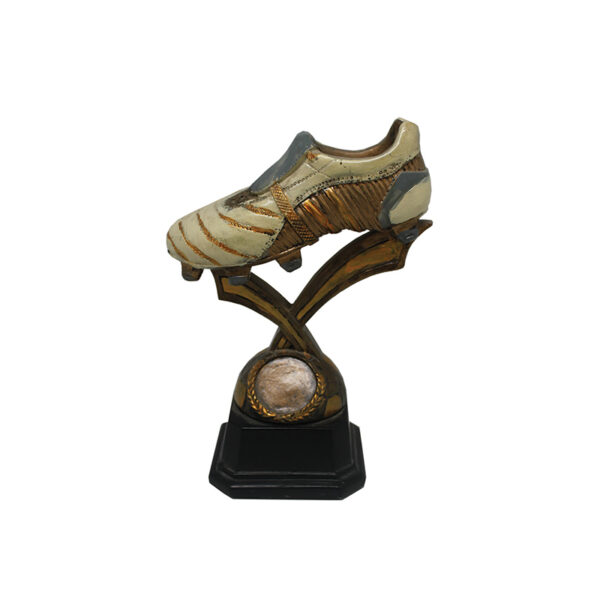 FOOTBALL TROPHY 11CM GOLDEN BOOT - Hercules