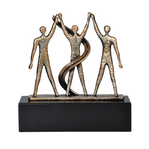 20.5CM TOGETHER WE CAN TROPHY – CUSTOM TEAMWORK & COLLABORATION AWARD ...