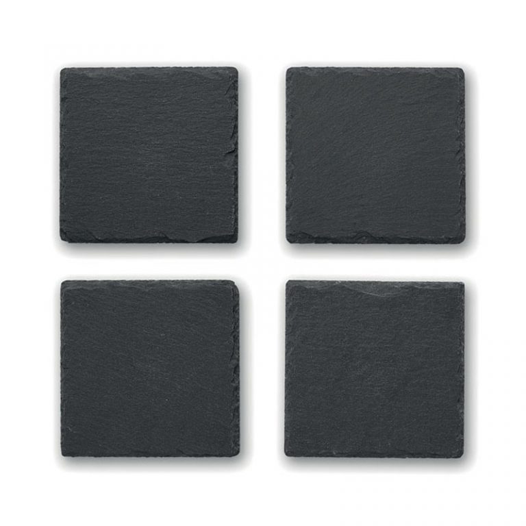 SET OF 4 SQUARE COASTERS - Hercules