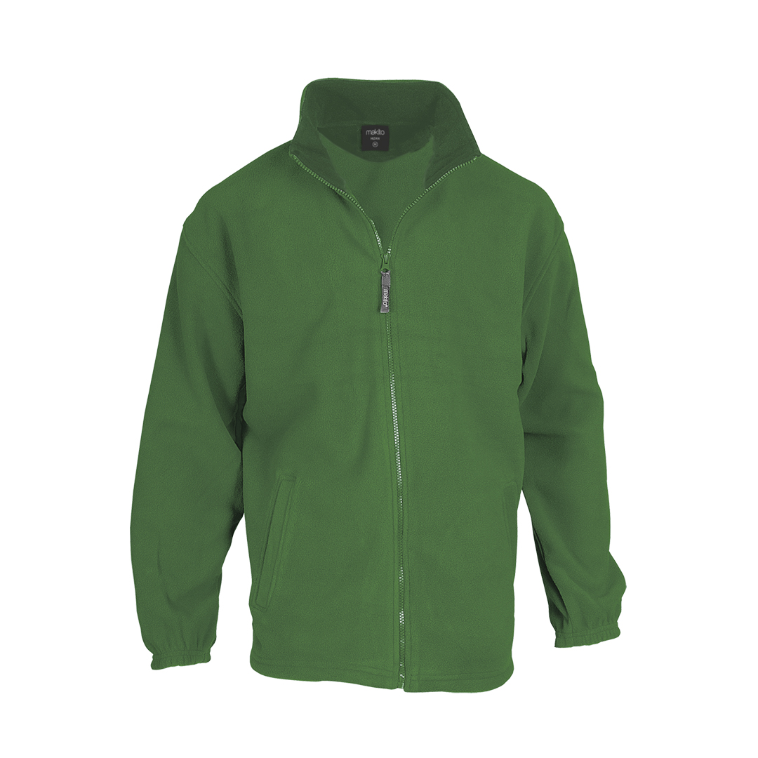 GREEN FLEECE JACKET HIZAN - Hercules