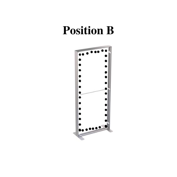 MOBILE LIGHT BOX 50CM*100CM - Hercules