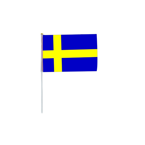 SWEDEN HAND FLAG 30X45CM – HANDHELD SWEDISH FLAG - Hercules