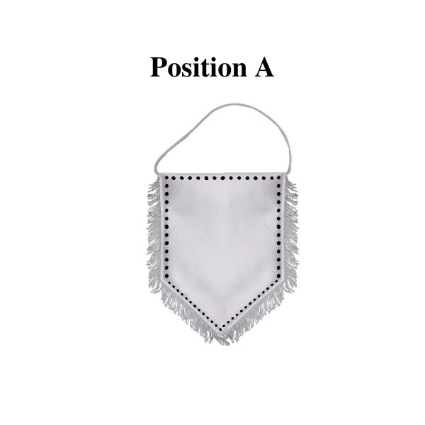 LARGE CUSTOM PENNANTS 20X27CM - Hercules