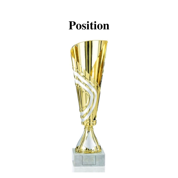 BUDGET LINE GOLD TROPHY 30CM - Hercules