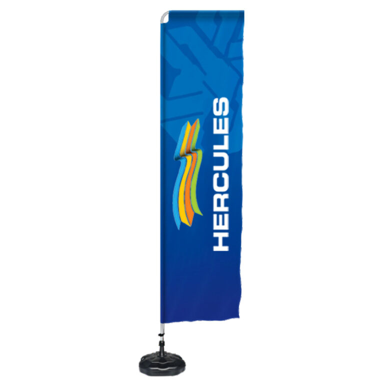 CORNER POLE FEATHER FLAG 3.5M - Hercules